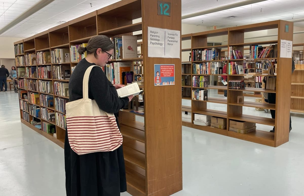 Recycled Reads Sale connects bookworms with treasures