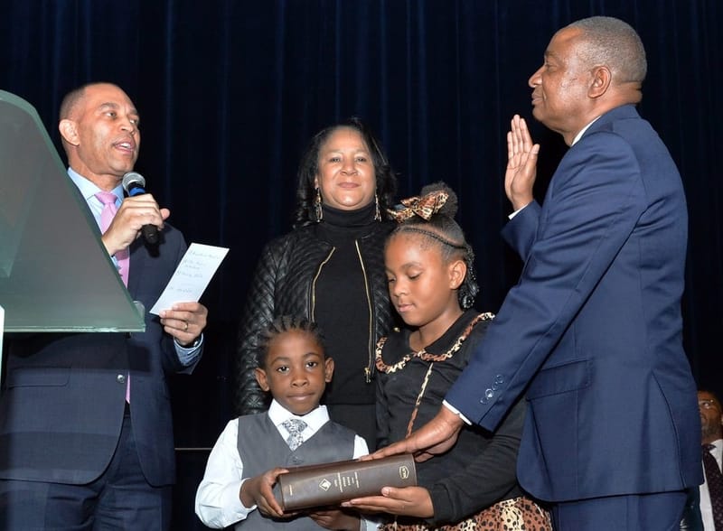 Cleo Fields Sworn In as Congressman for District 6 in Historic Ceremony ...